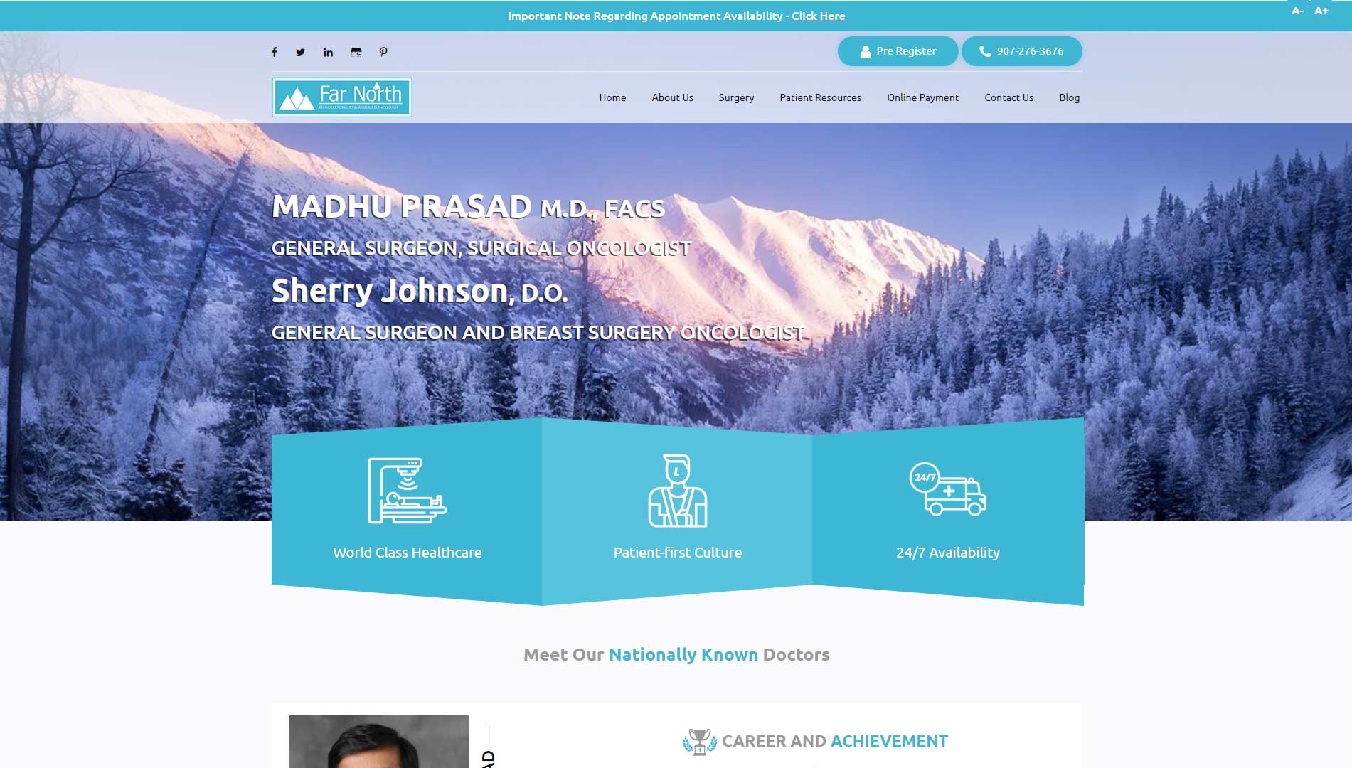 Custom Medical Website Design & Development | GMR Web Team