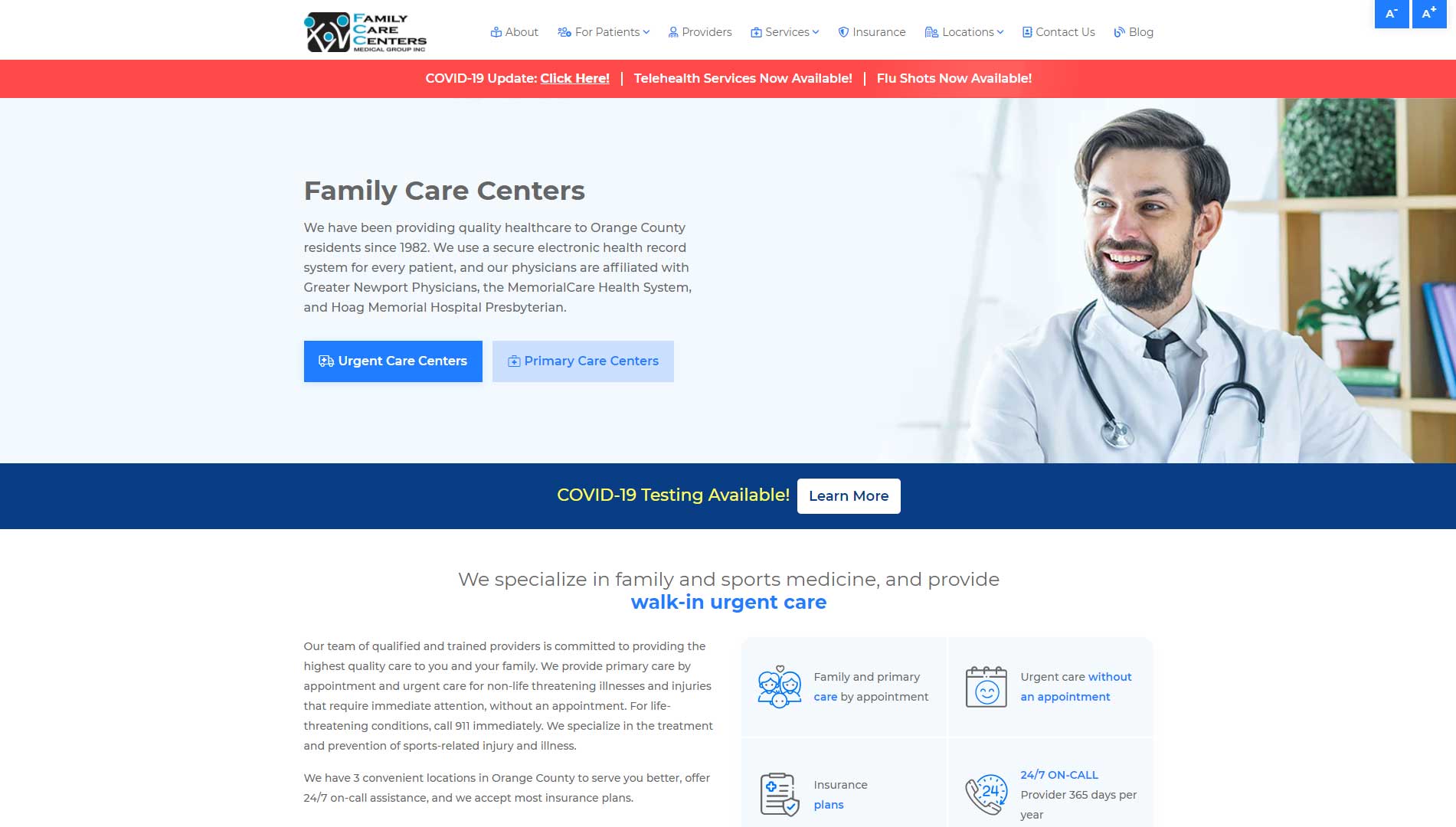 Custom Medical Website Design & Development | GMR Web Team